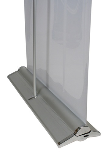 Blade LX Banner Stands Display Aisle