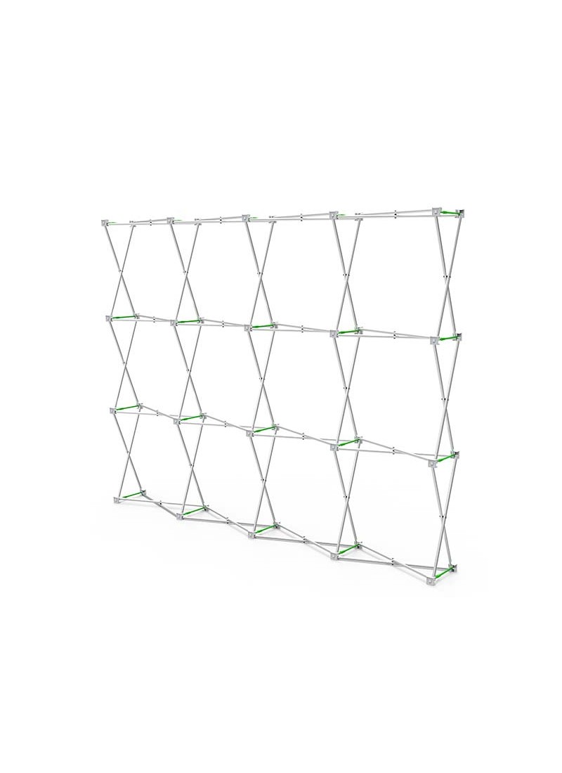 10ft Straight Velcro Fabric Pop Up Display | Tension Fabric Displays ...