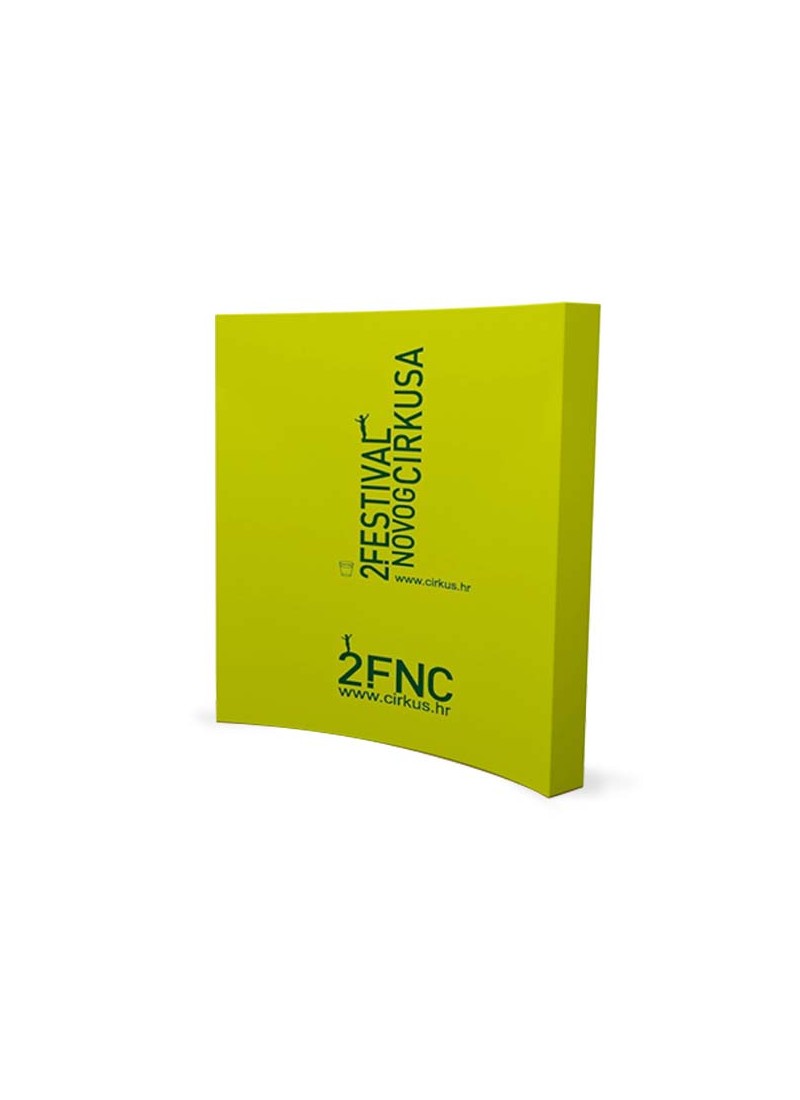 8ft Curved Velcro Fabric Pop Up Display | Tension Fabric Displays ... 8ft Curved Velcro Fabric Pop Up Display | Tension Fabric Displays ...